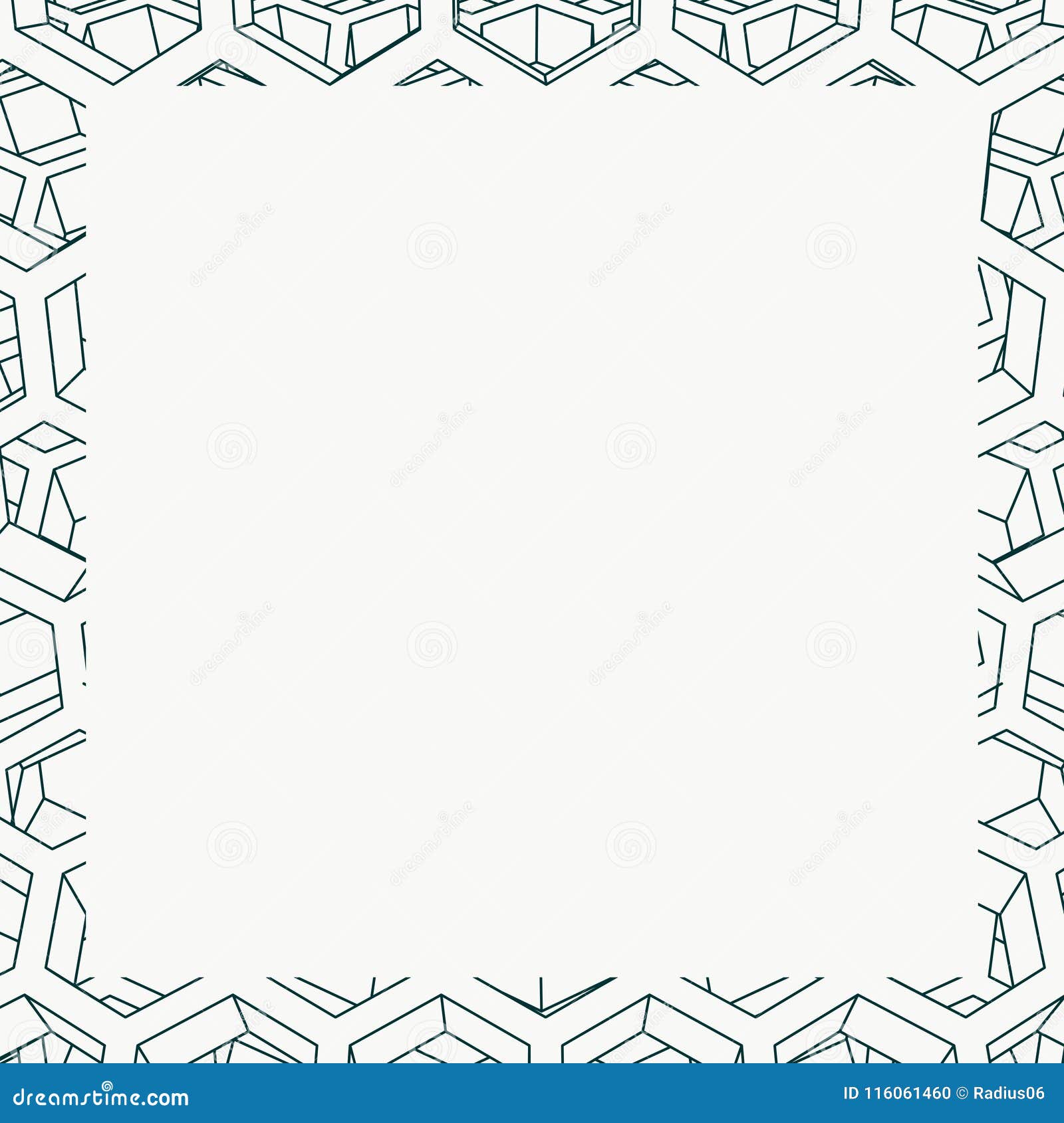 Square text space stock vector. Illustration of grid - 116061460