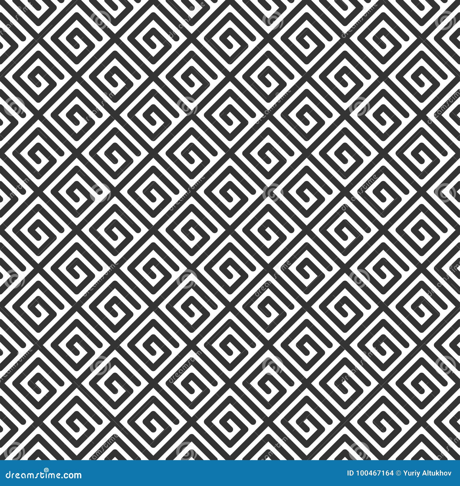Square Tile. Geometric Seamless Pattern. Stock Vector - Illustration of ... Square Tile. Geometric Seamless Pattern. Stock Vector - Illustration of ...