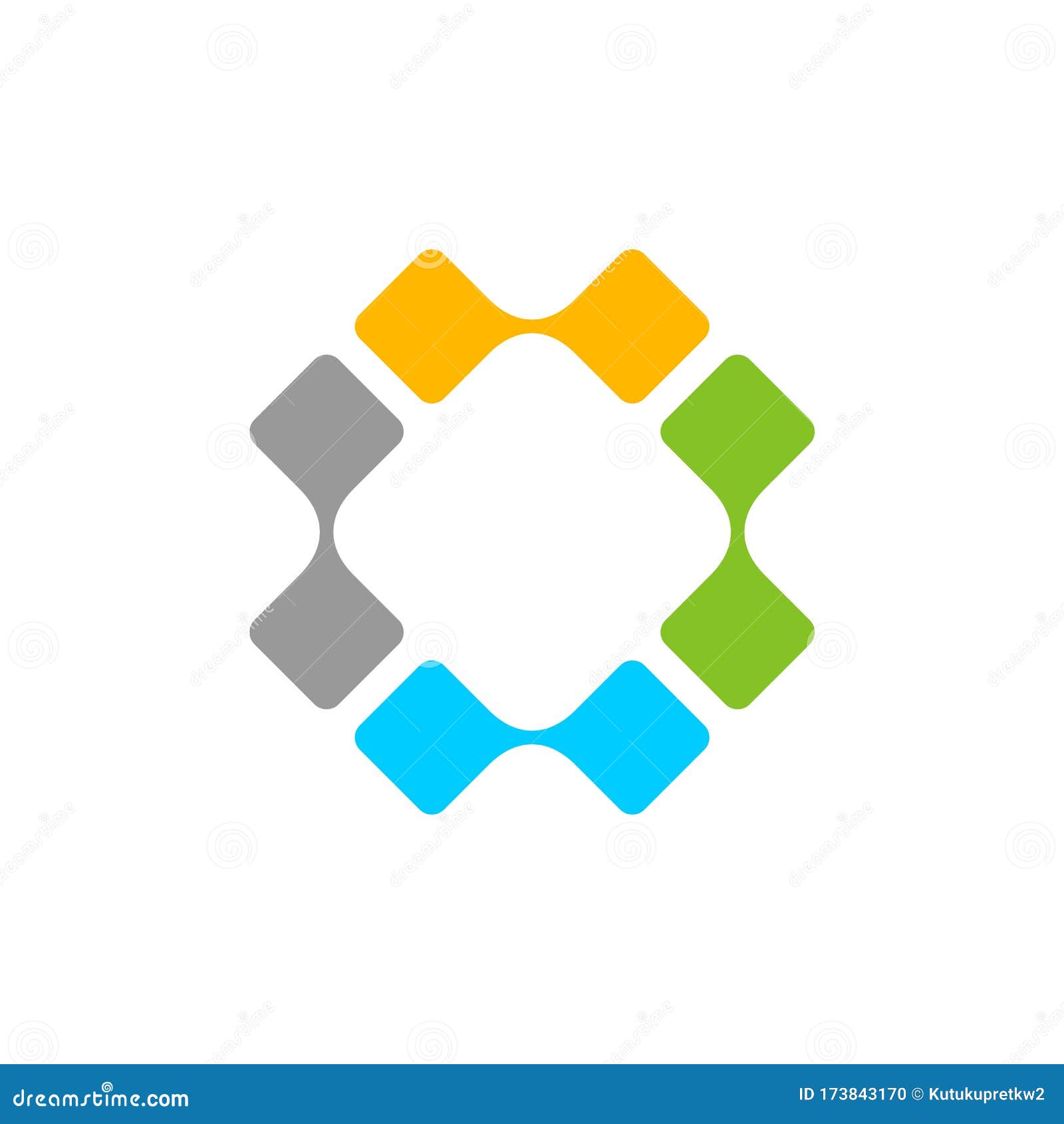 Square Tile Ornamental Logo Template Illustration Design. Vector EPS 10 ...