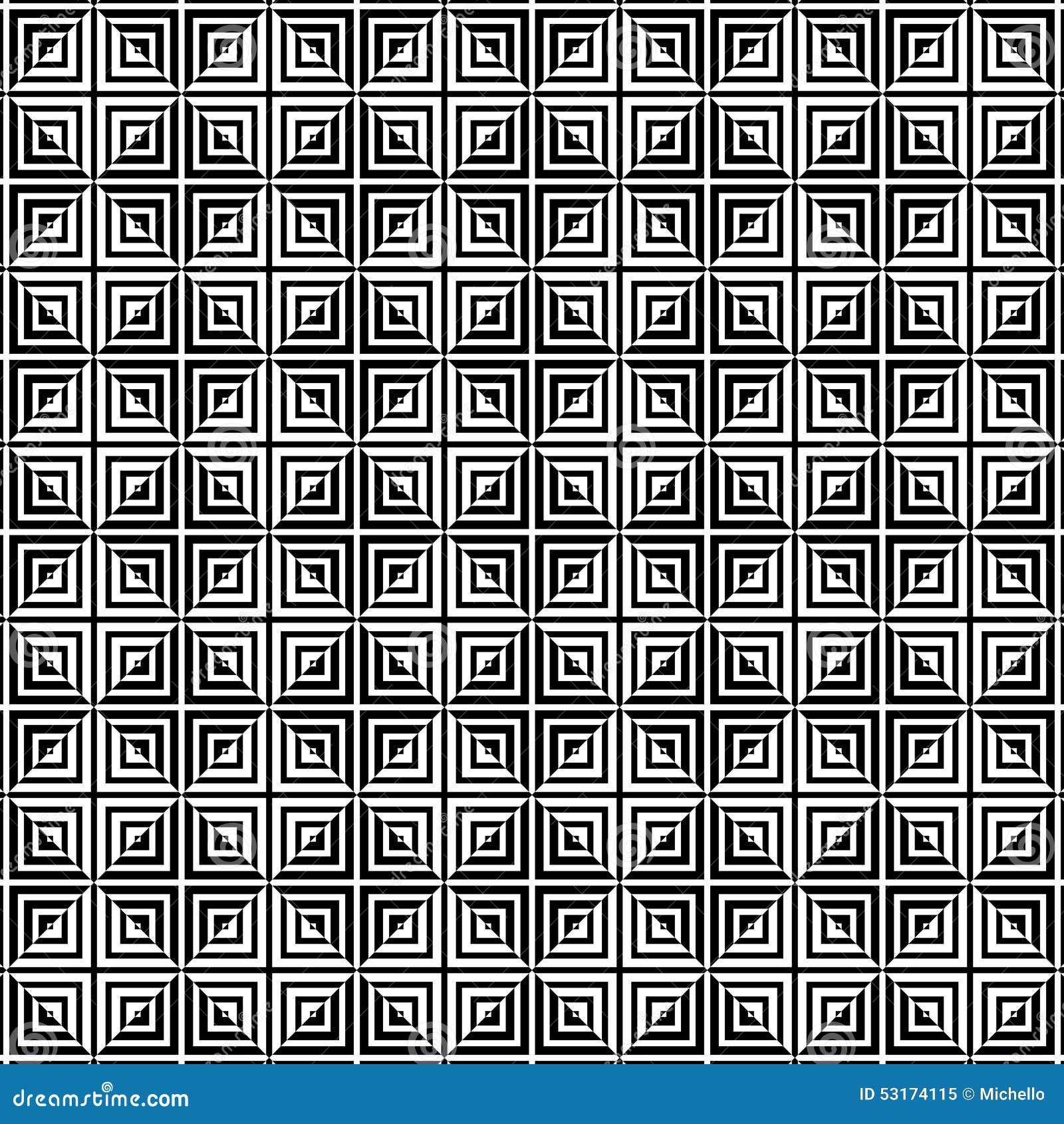 Square Tiles Seamless Pattern Stock Vector - Illustration of optical ...