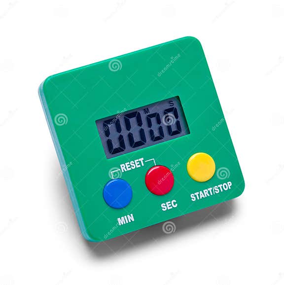 Square Timer stock photo. Image of yellow, isolated - 108543374
