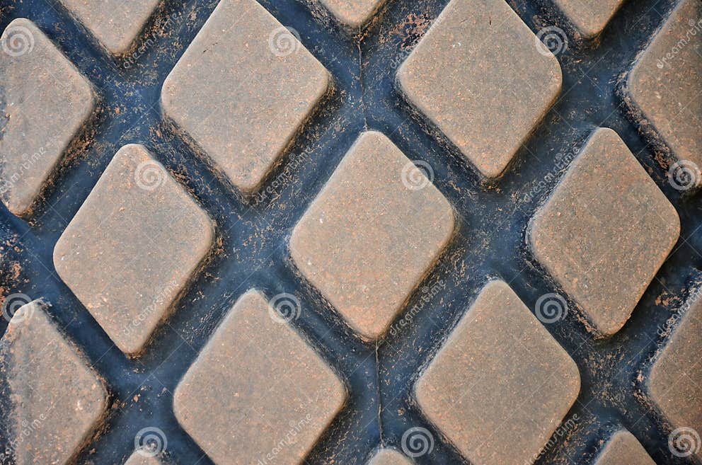 Square tire tread texture stock image. Image of slit - 62574337