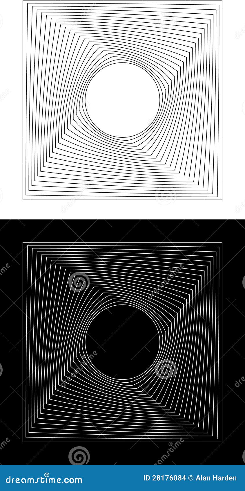 Square to circle stock illustration. Illustration of creative - 28176084