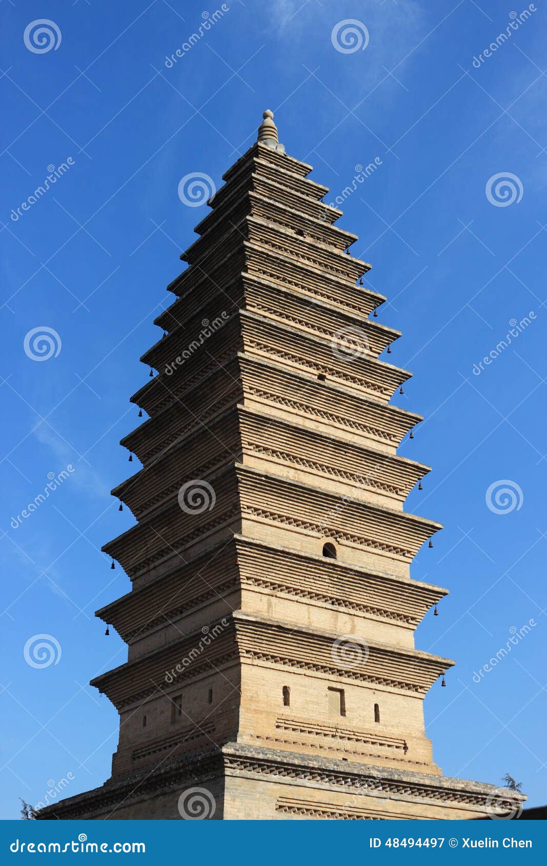 Square tower stock image. Image of square, multistorey - 48494497