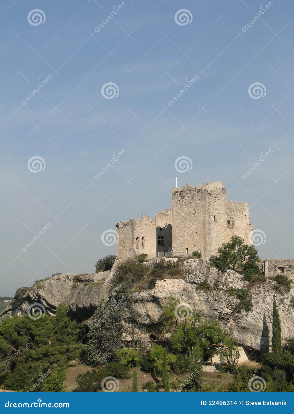 Square Towers of the Citadel Stock Photo - Image of ancient, stone ...