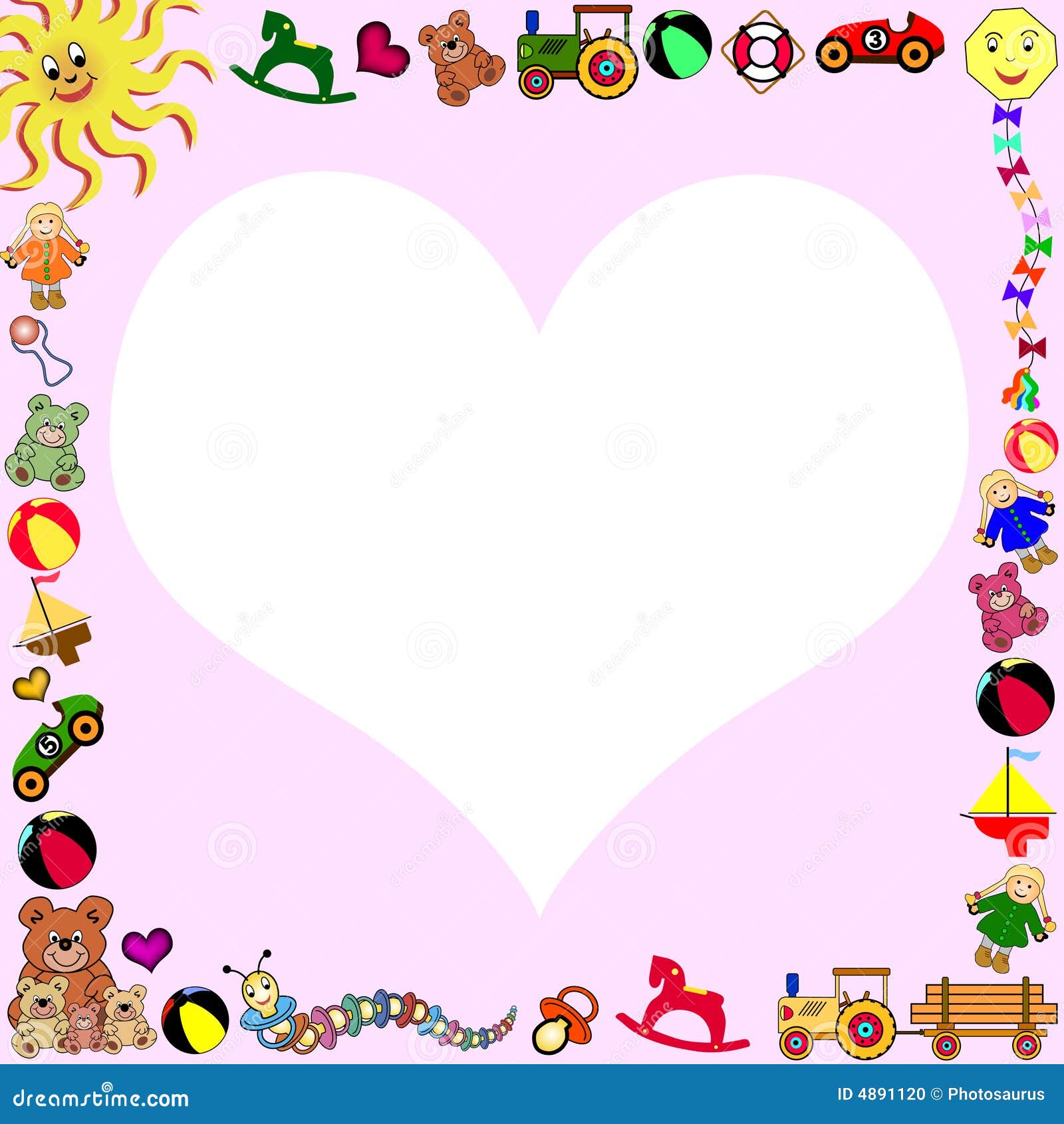 Square toys background stock vector. Illustration of blue - 4891120