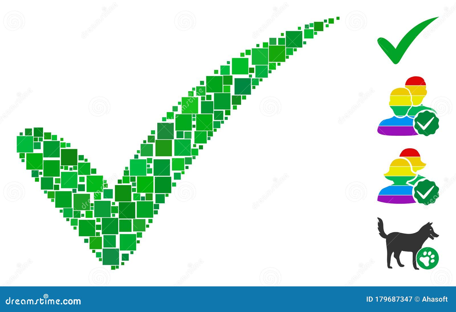 Collage Proceed Icon With Grunge Proceed Stamp Cartoon Vector ...