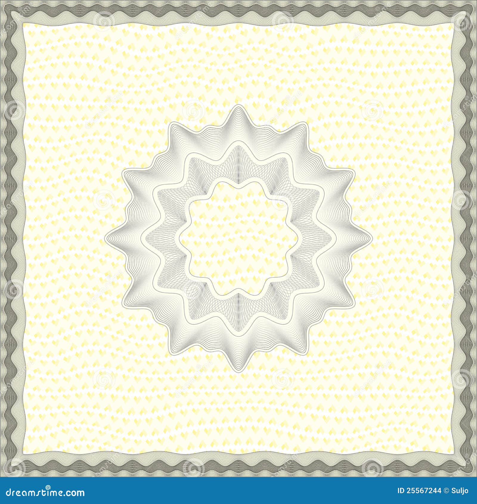 Square Vector Certificate Template | CartoonDealer.com #25567244