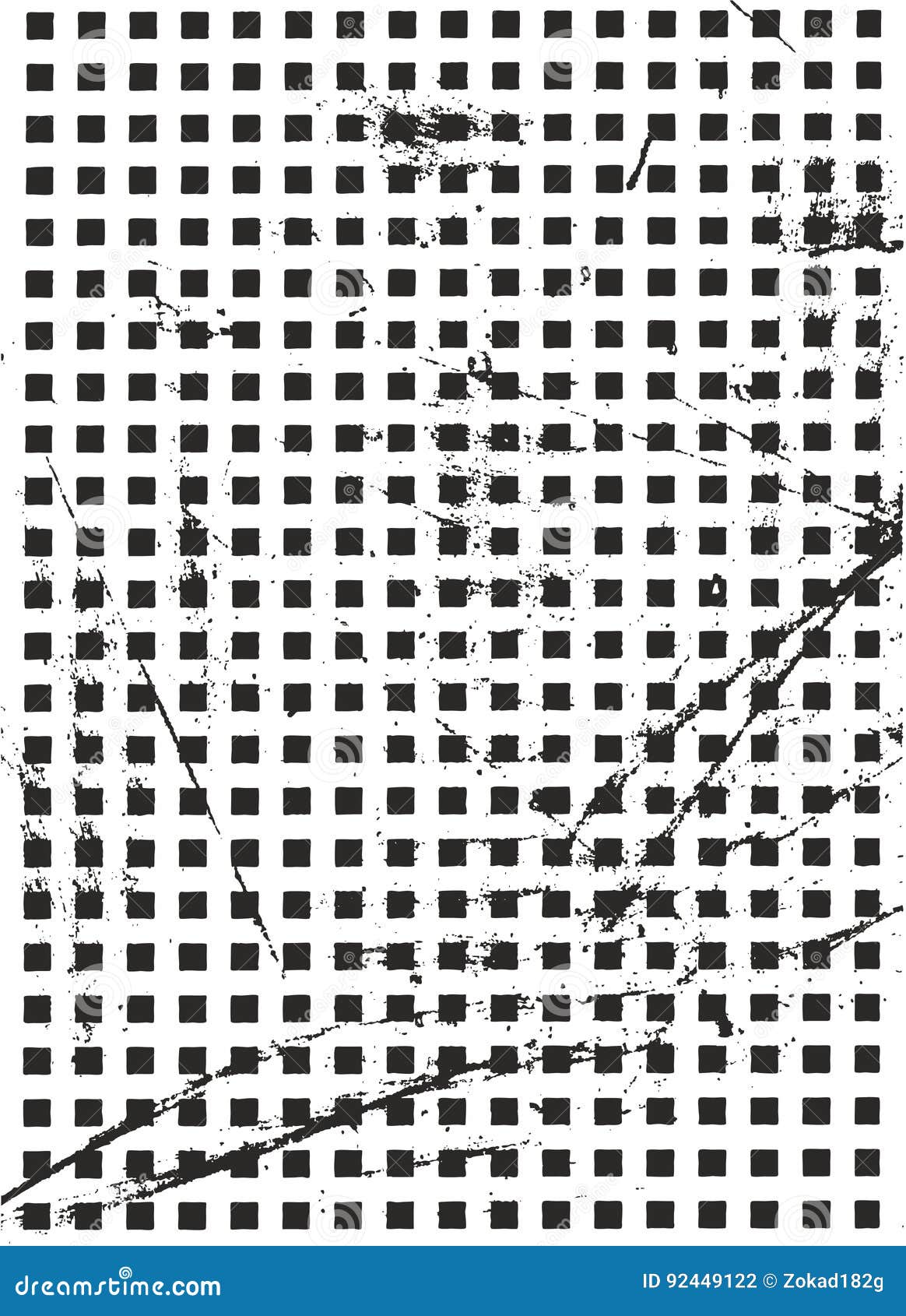 Square Vector Pattern Scratched or Vector Background Scratched Stock ...