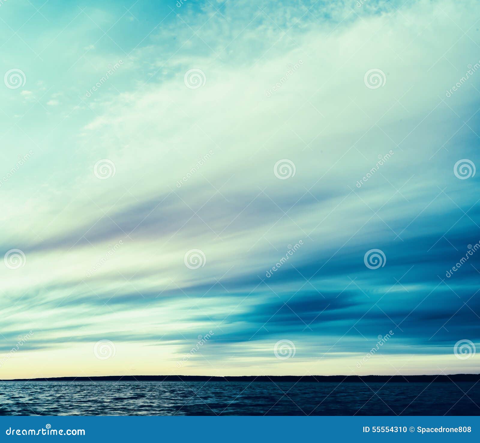 Square Vintage Ocean Landscape Stock Photo - Image of vintage, island ...