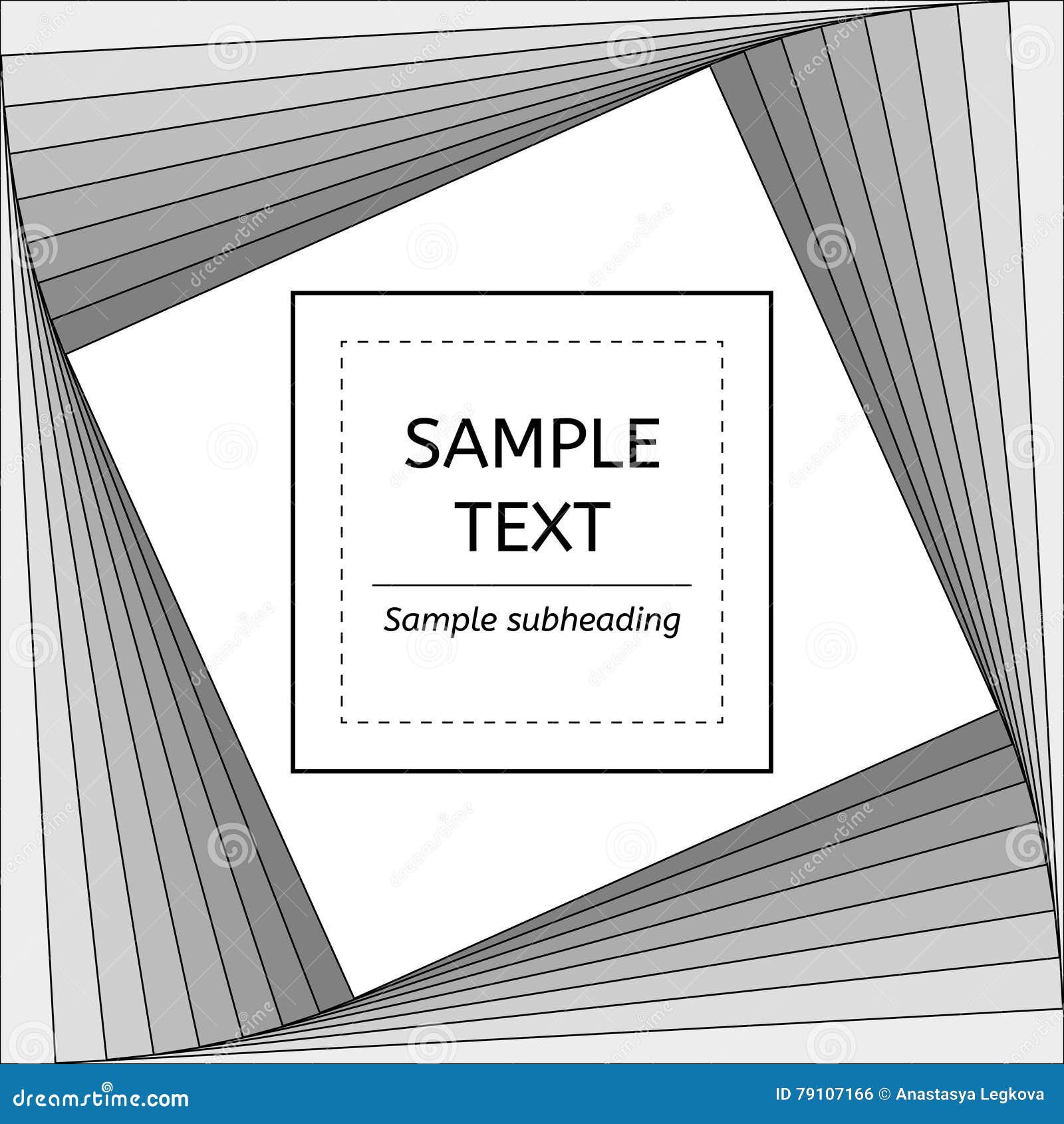 Square vortex banner card stock vector. Illustration of paper - 79107166