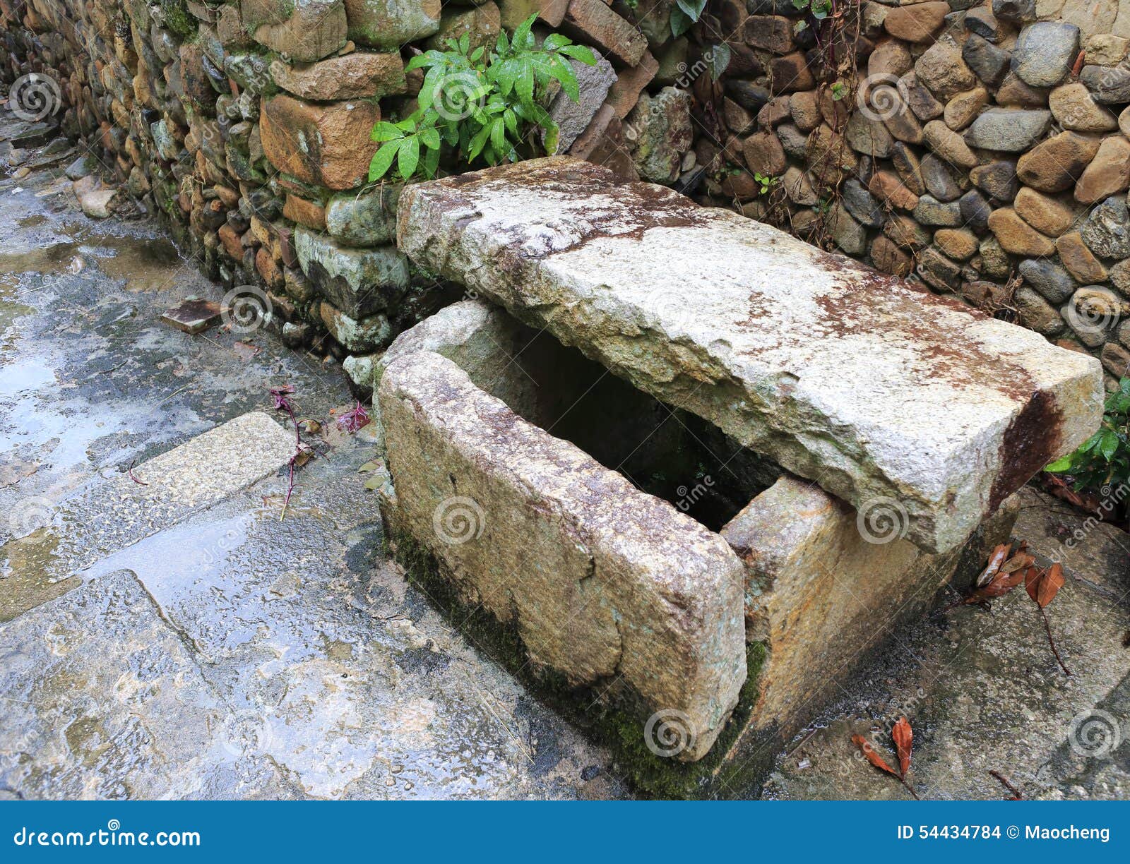 The square well stock photo. Image of retro, stone, country - 54434784