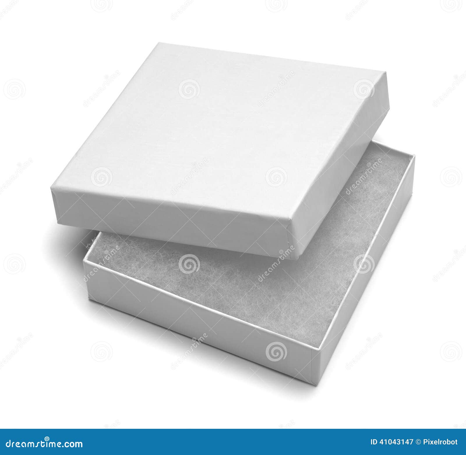 Square White Box stock image. Image of isolated, giftwrap - 41043147