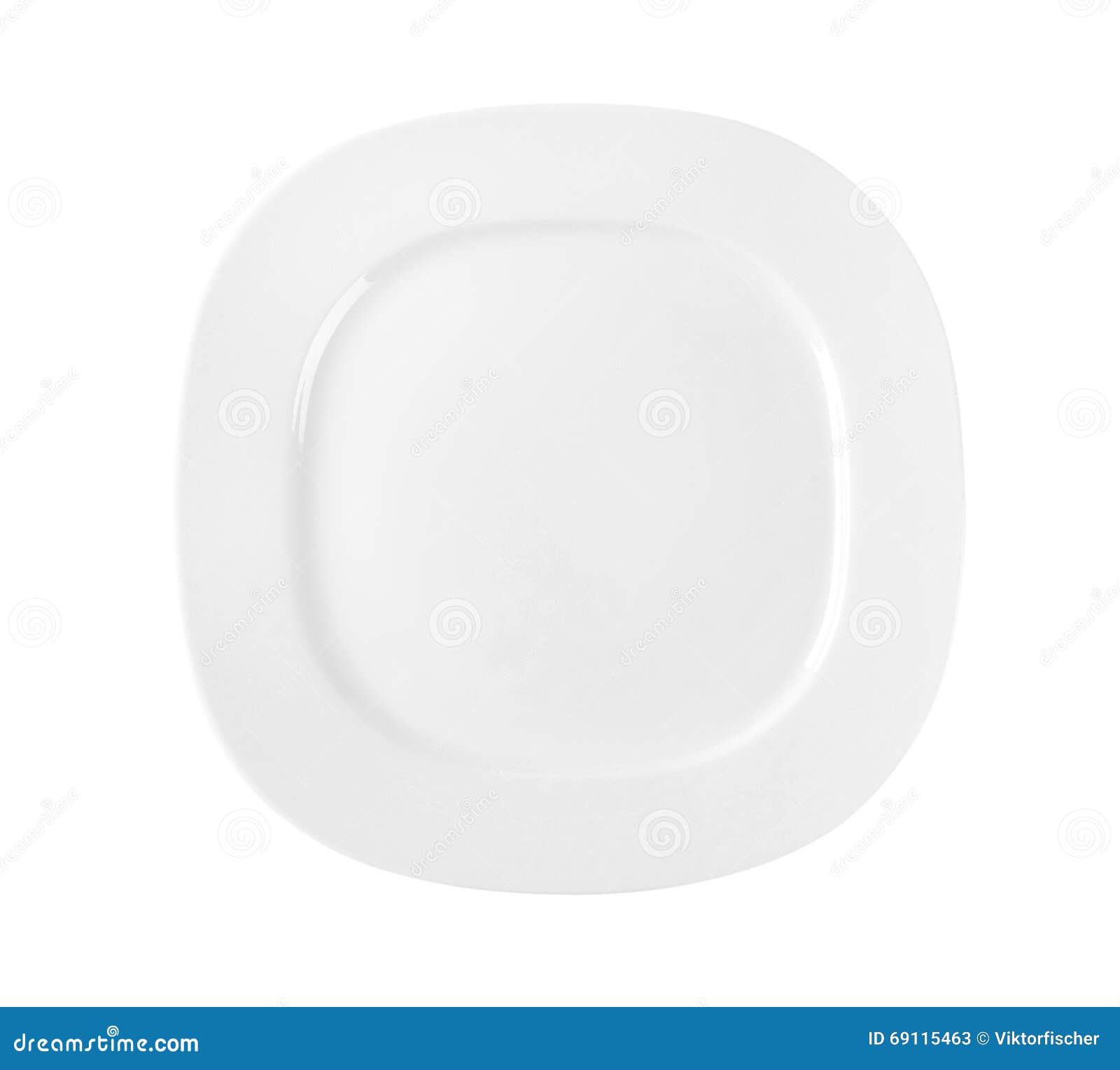 Square white dinner plate stock image. Image of clean - 69115463