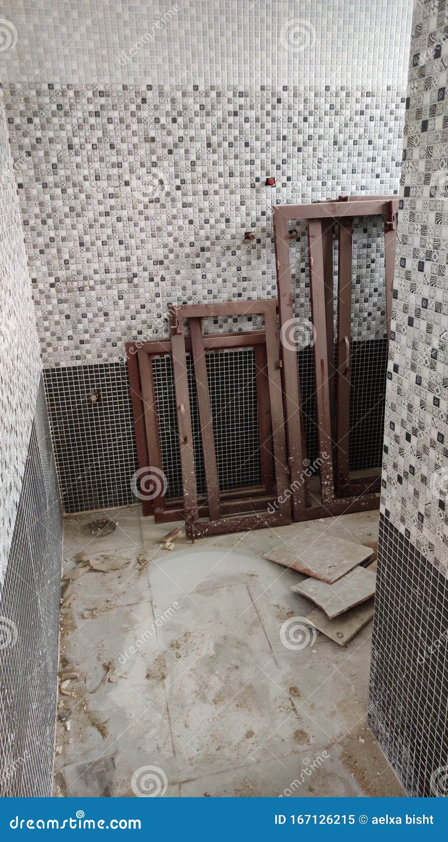 Square Window Collection and Tiles Stock Image - Image of collection ...