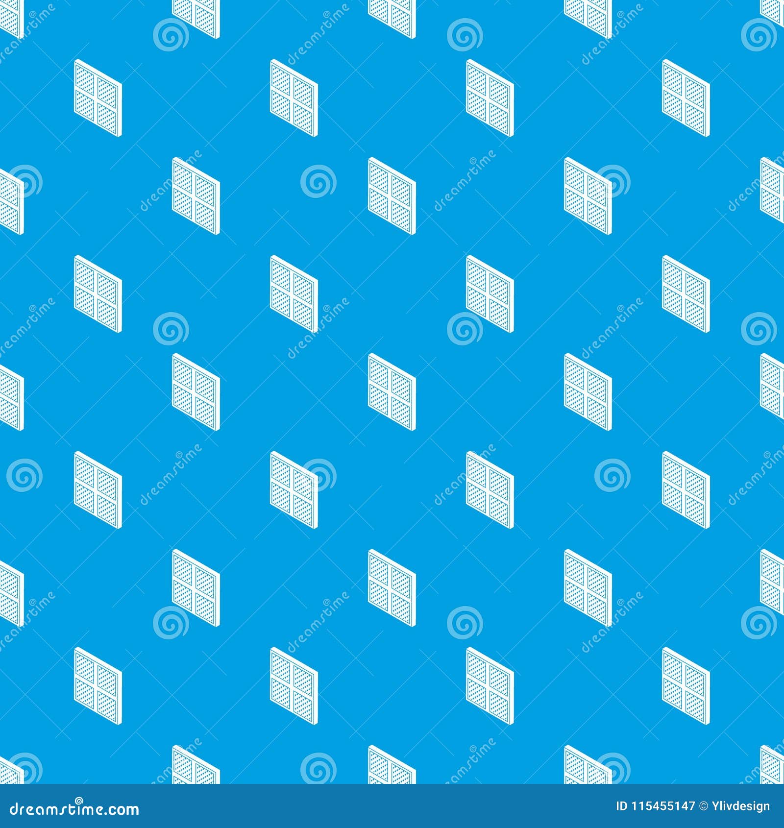 Square Window Frame Pattern Vector Seamless Blue Stock Vector ... Square Window Frame Pattern Vector Seamless Blue Stock Vector ...