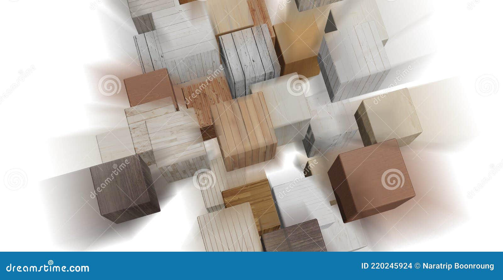 Square Wood Block Background Multiple Wood Textures Multiple Colors 3D ...