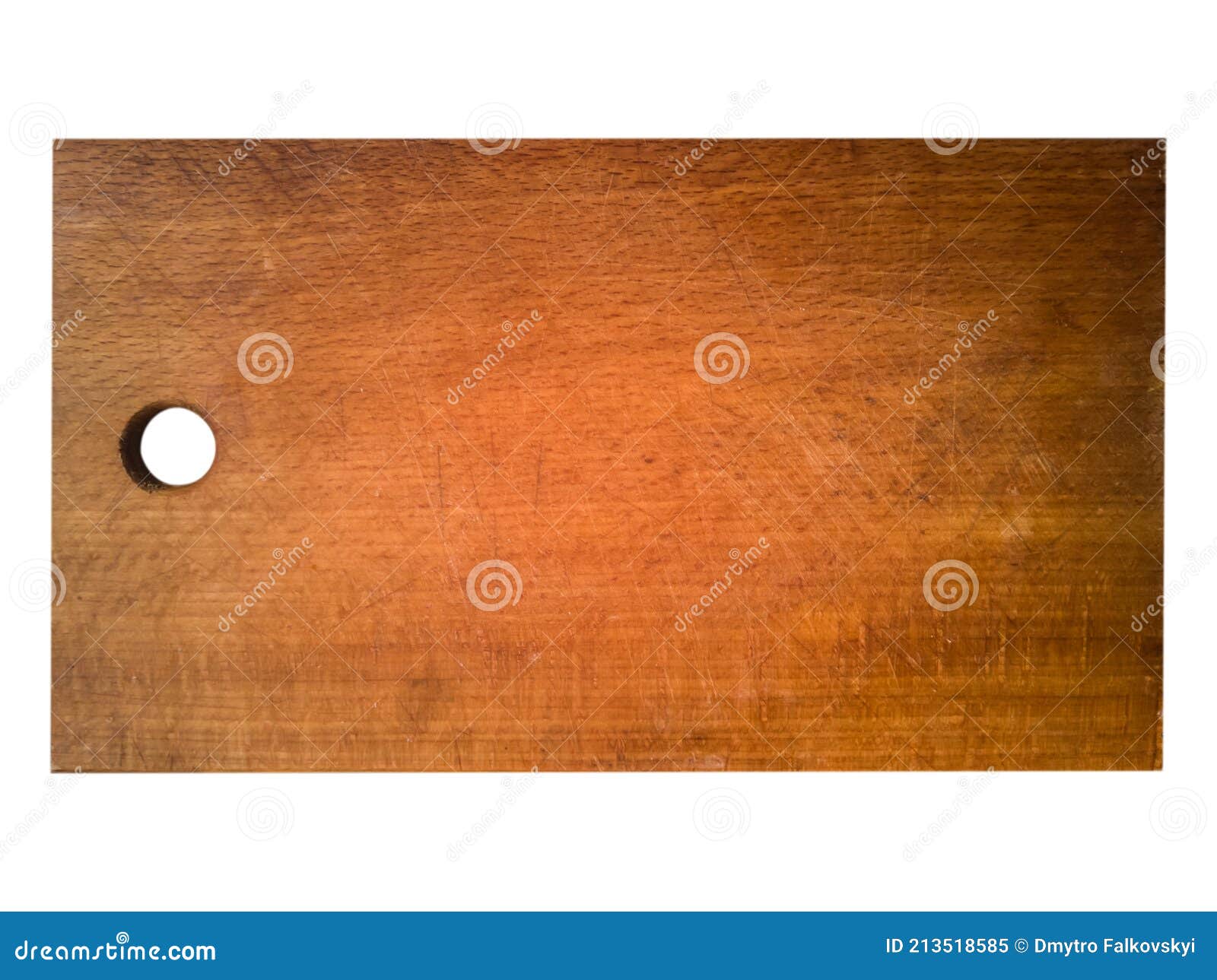 Square Wooden Kitchen Board Isolated on White Stock Image - Image of ...