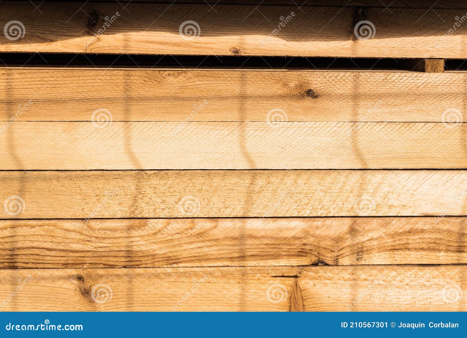 Square Wooden Planks Stacked on a Construction Site Stock Image - Image ...