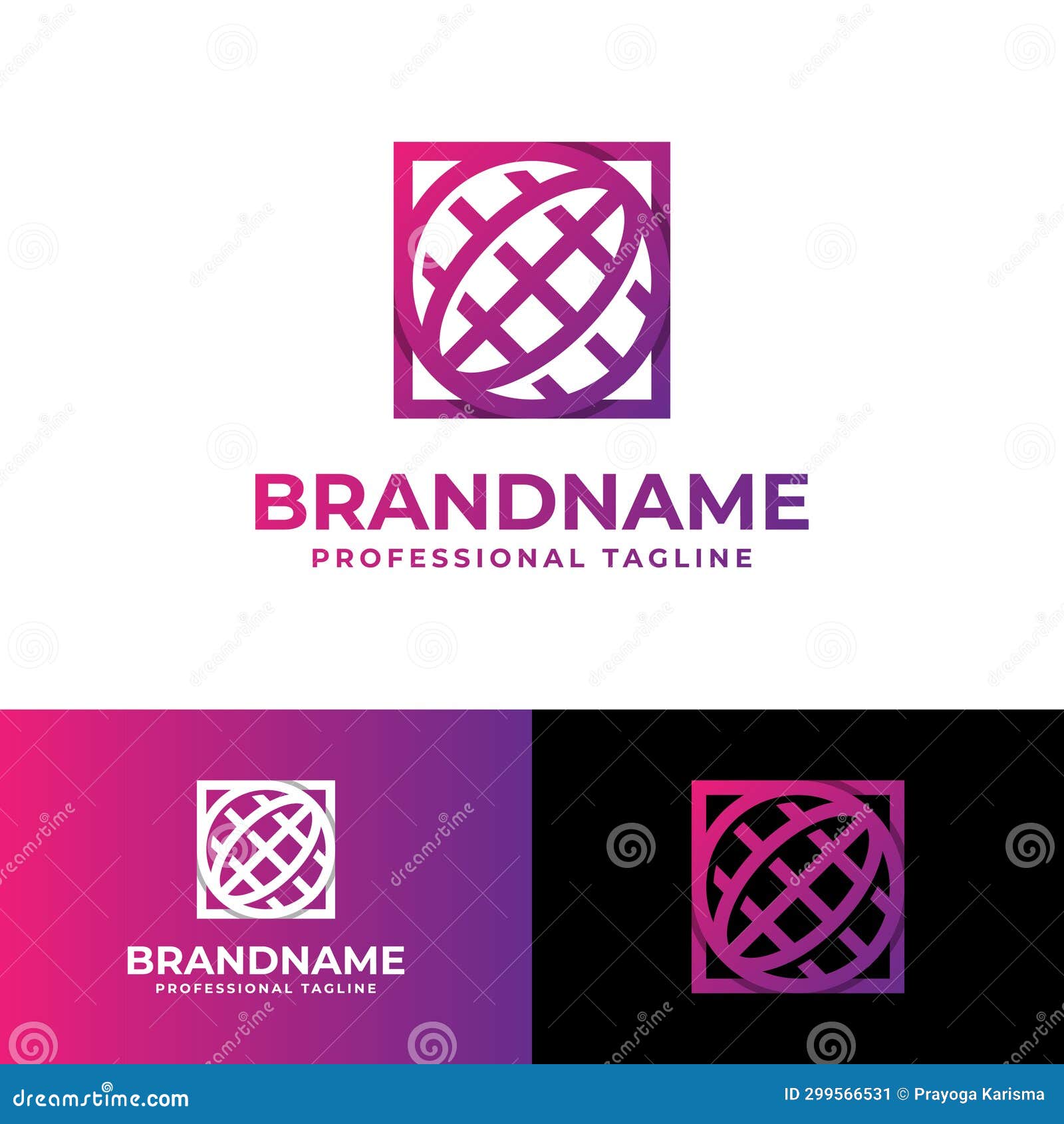 Square World Map On White Background Cartoon Vector | CartoonDealer.com #301649479