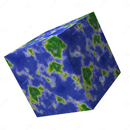 Square World Map stock illustration. Illustration of land - 2164098