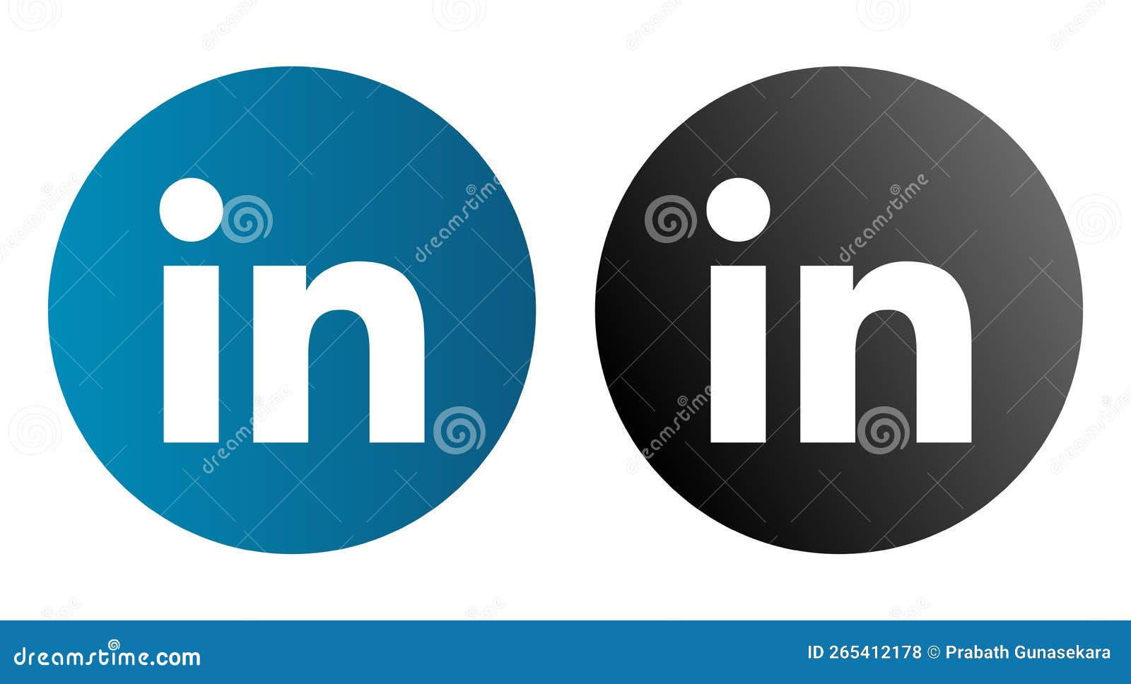 Squared Colored Round Edges Linkedin Logo Icon Editorial Stock Photo ...