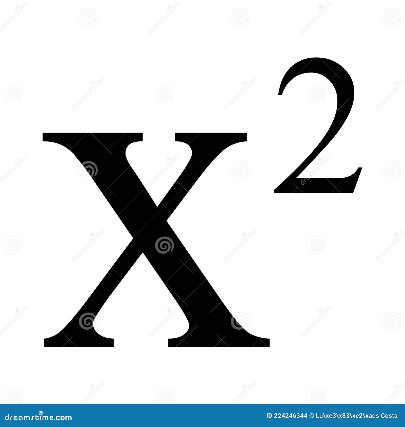 X Math Symbol