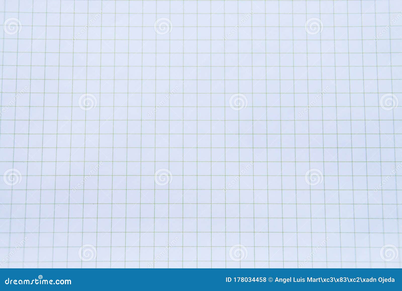 Squared Notebook Sheet To Write. Post it. Stock Photo - Image of list ...