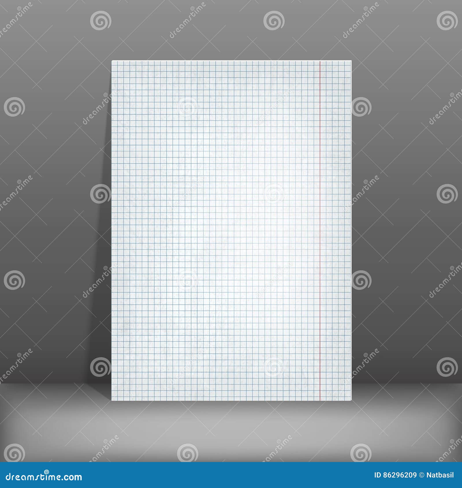 Squared Paper. Blank Design Sheet A4 Stock Vector - Illustration of ...
