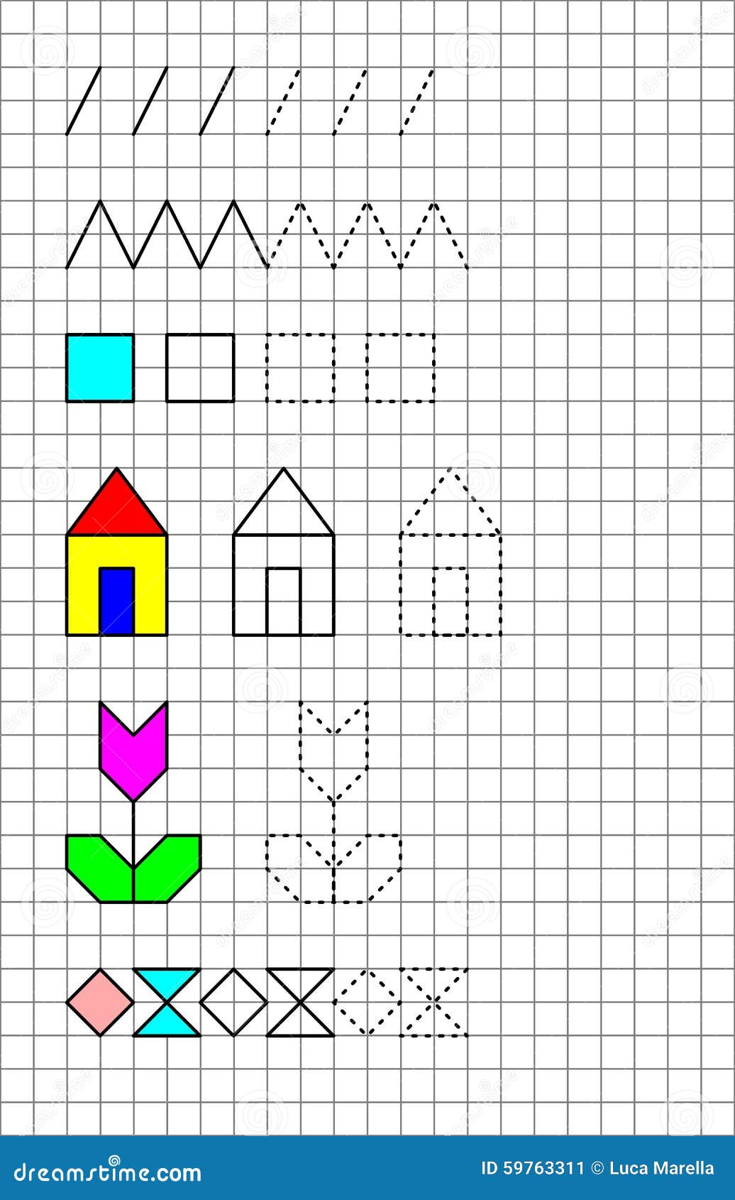 Easy Patterns To Draw On Paper For Kids