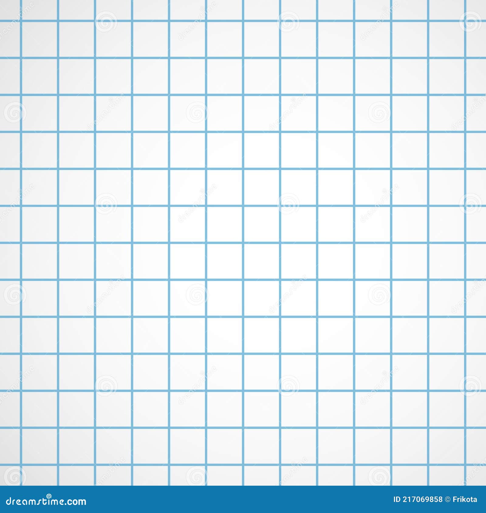Squared Paper Pattern. Blue. Printable. Vector Illustration, Flat ...