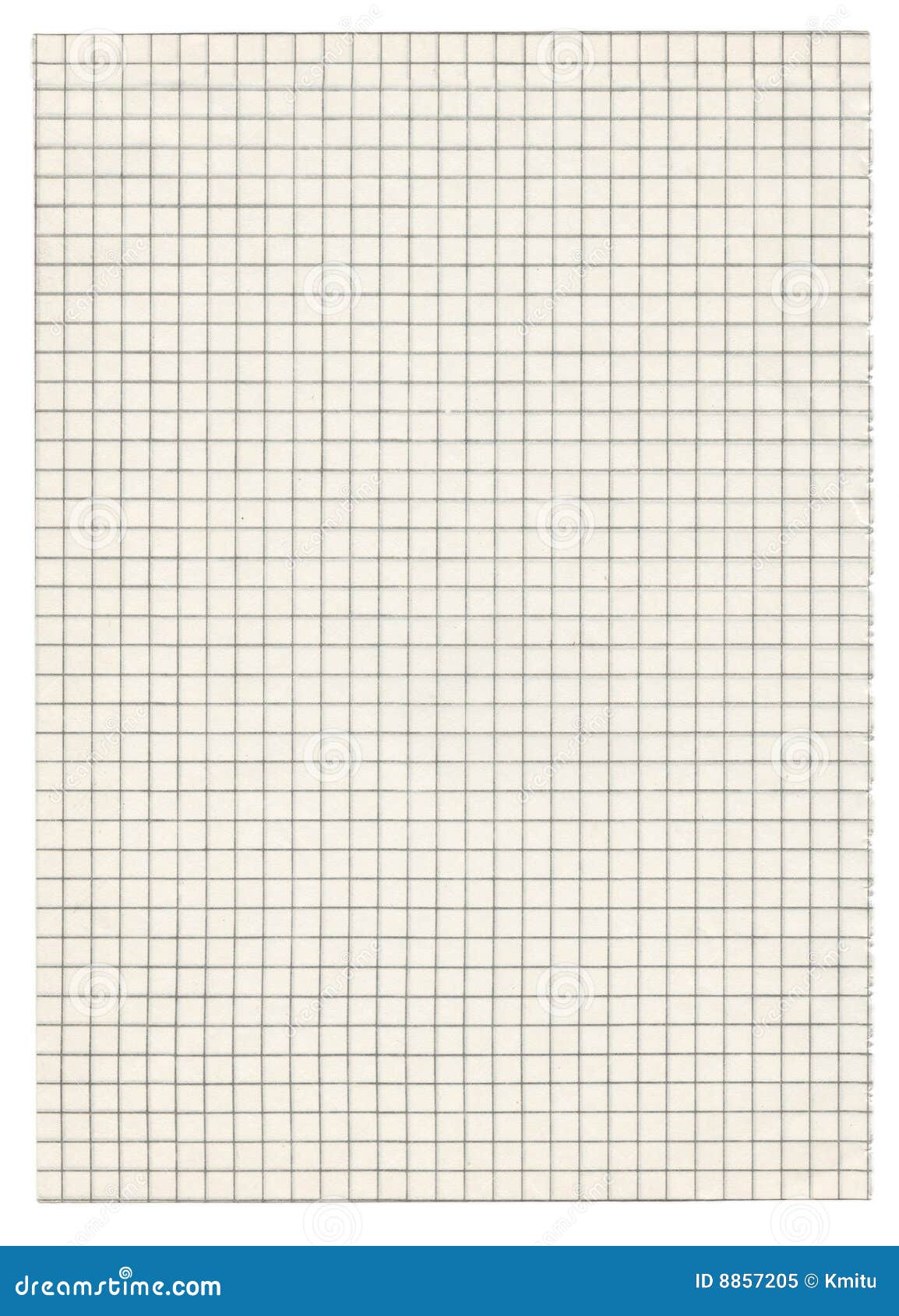 Squared paper on whit stock image. Image of notepad, copy - 8857205