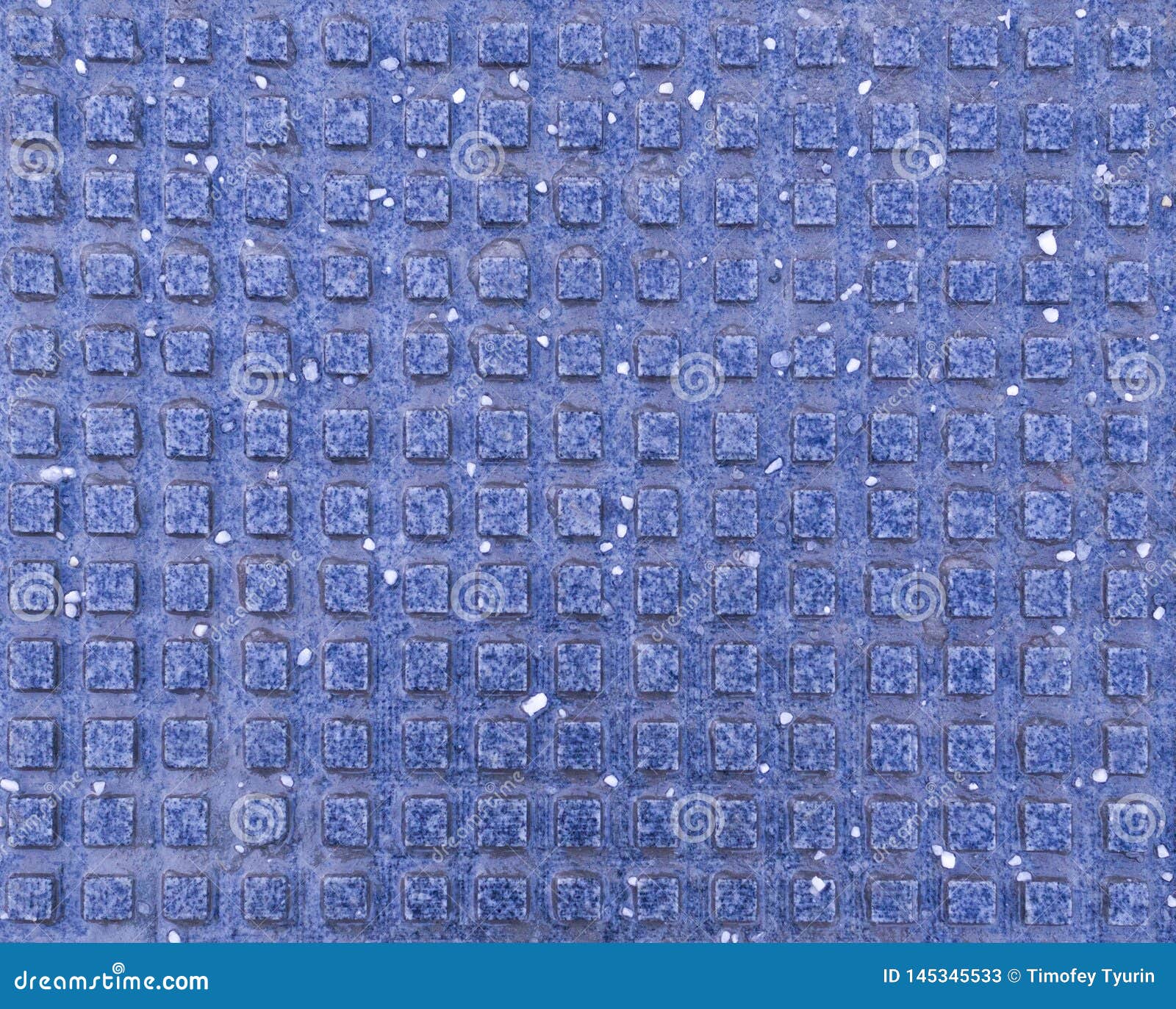 Squared Tile for Blind Pedestrians on the Sidewalk. Texture, Background ...