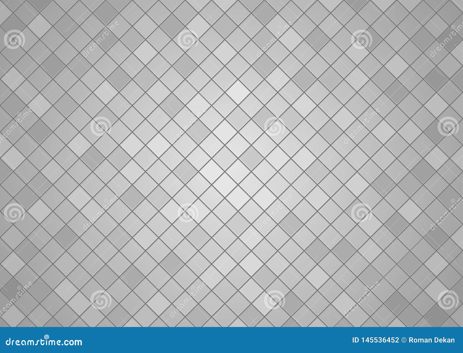 Squared Tiled Background in Gray Tones Stock Vector - Illustration of ...