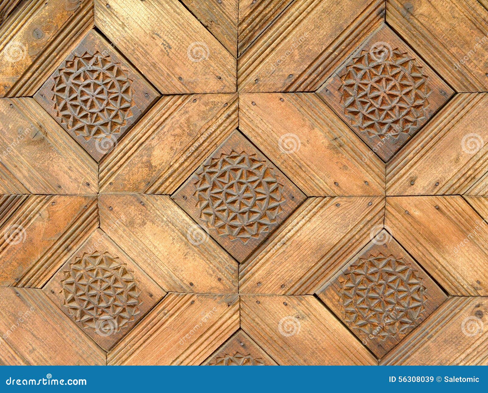 Rhomboid Aged Stone Tiling Stock Photo | CartoonDealer.com #10953138