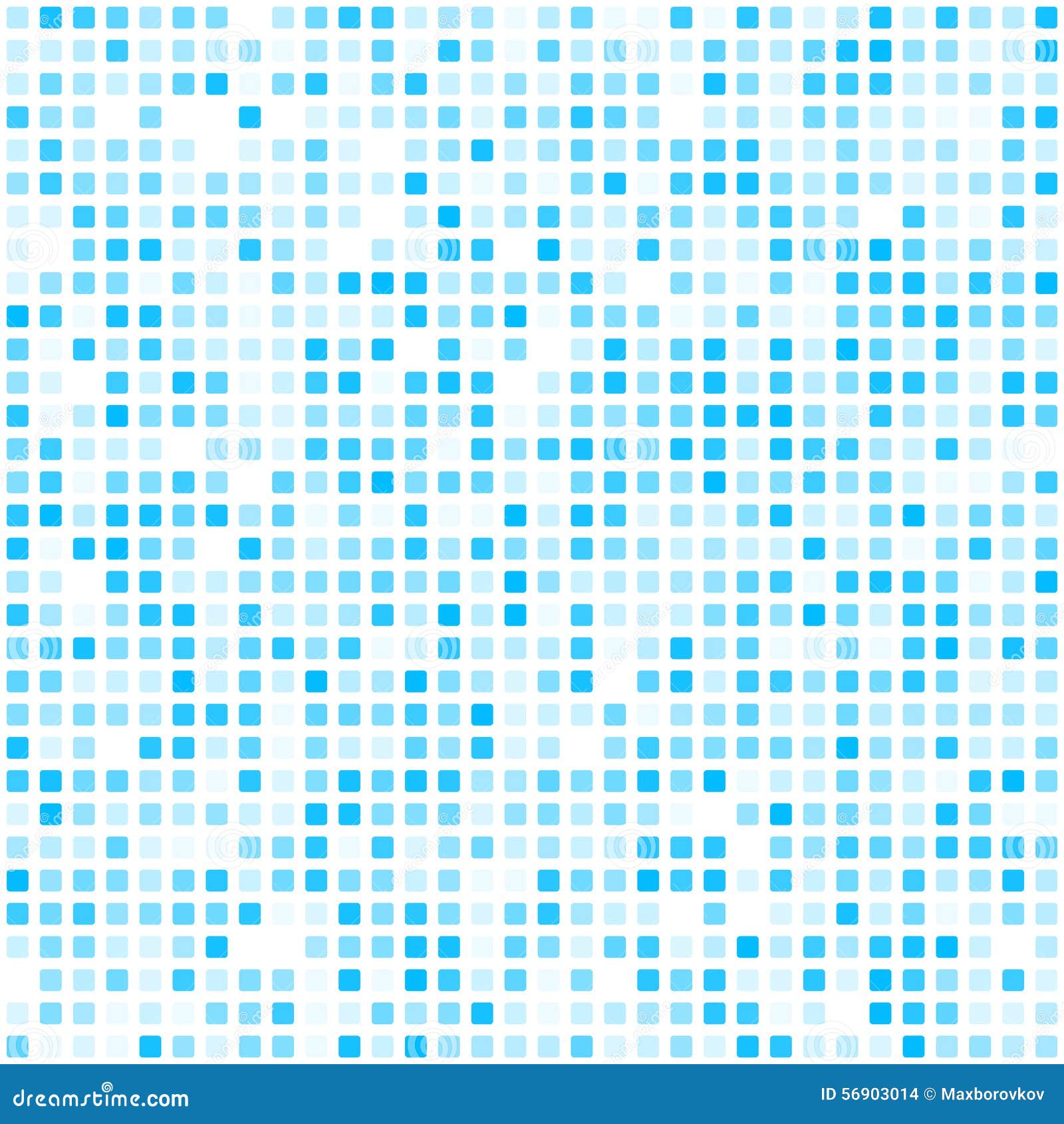 Squares Blue Technology Pattern Stock Vector - Illustration of virtual ...