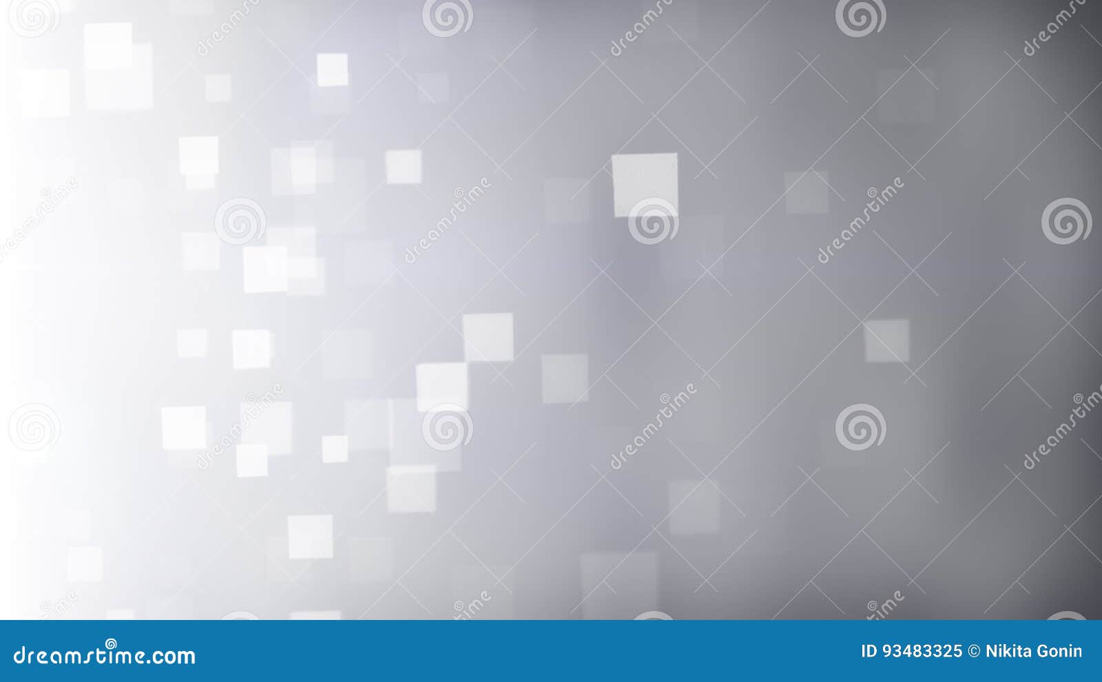 Squares Bokeh Lights Abstract Background Stock Illustration ...