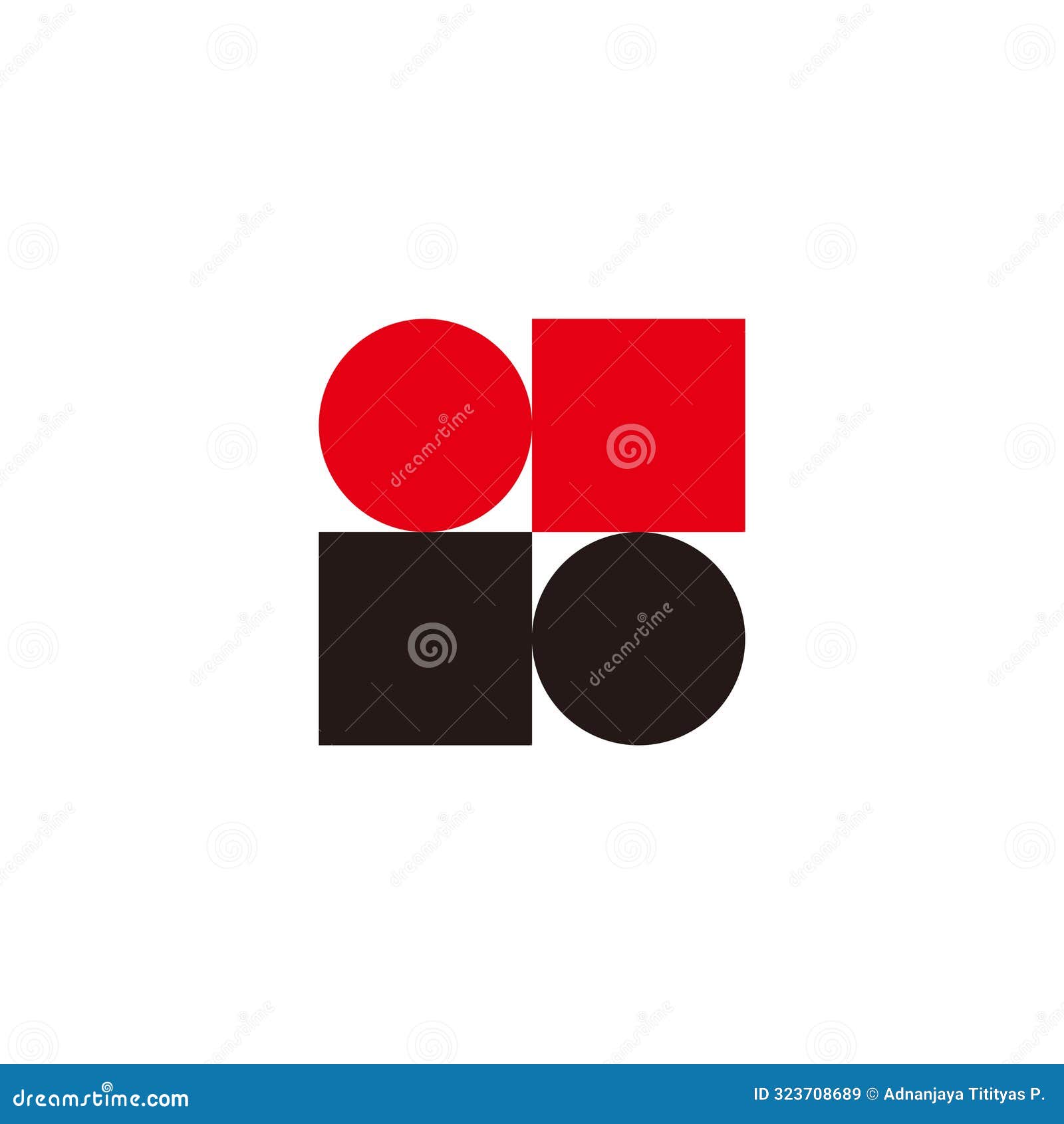 Basic 2d Shape Set, Tracing Line Of Geometric Shapes, Vector ...