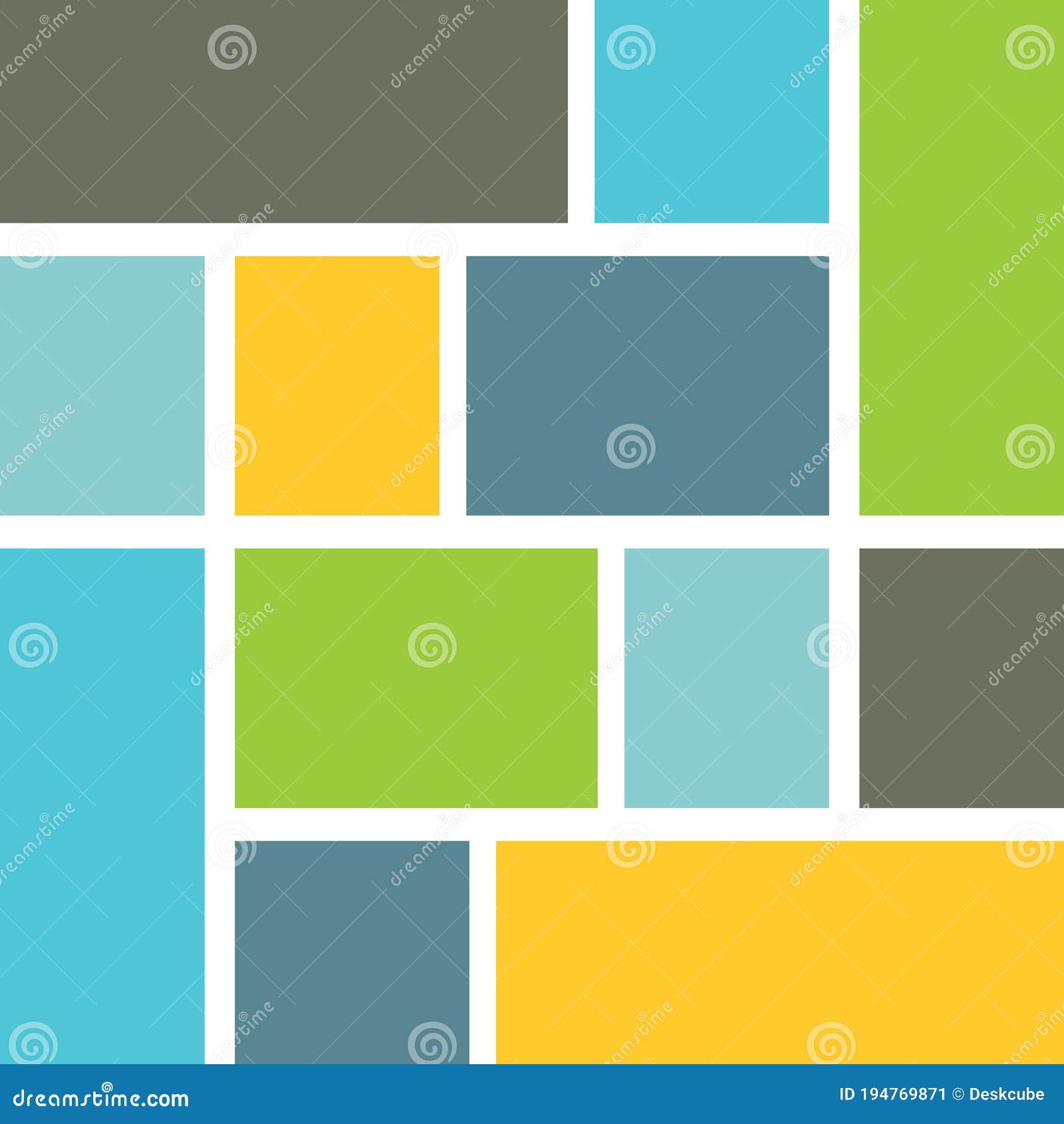 Squares Color Background Vector Design Stock Vector - Illustration of ...