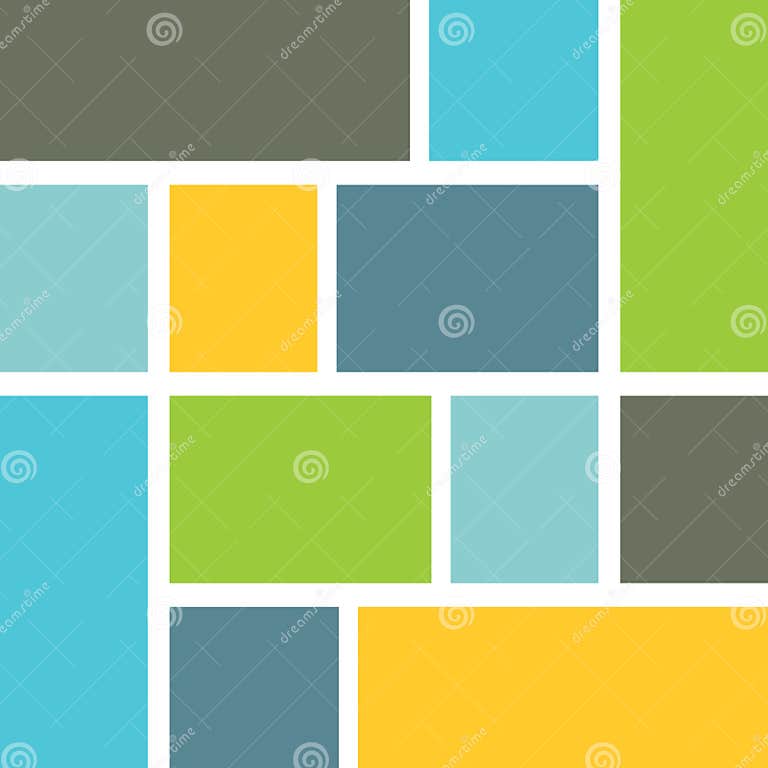 Squares Color Background Vector Design Stock Vector - Illustration of ...