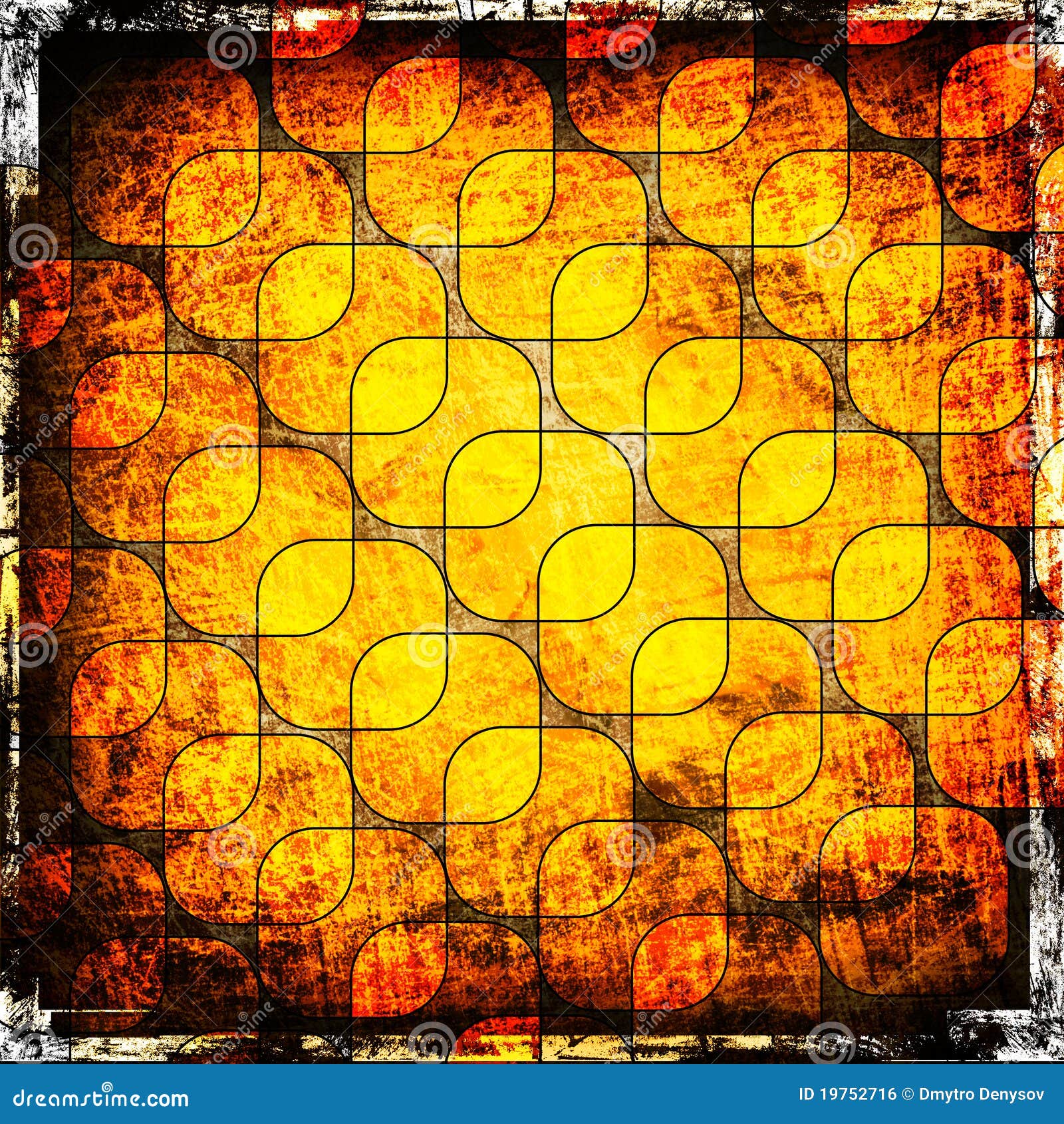Squares on the Grunge Background Stock Illustration - Illustration of ...