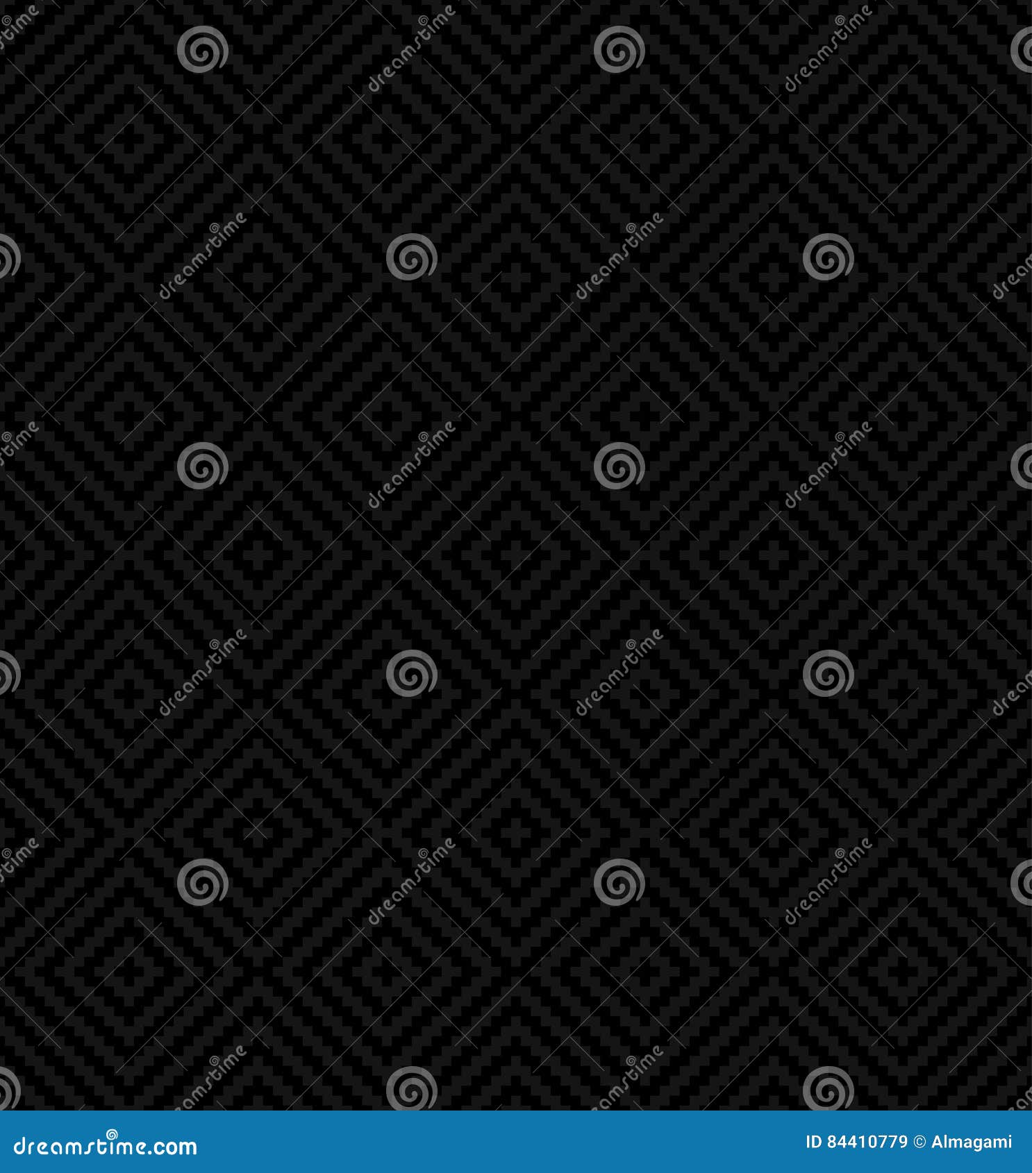 Squares Pixel Art Seamless Pattern. Stock Vector - Illustration of ...