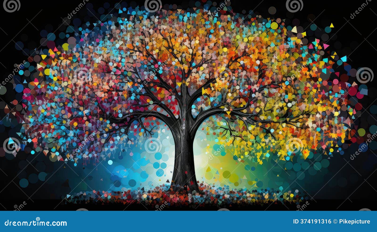 Pixel Art Tree House. Treehouse In Pixel Art. Pixelated Treetop ...