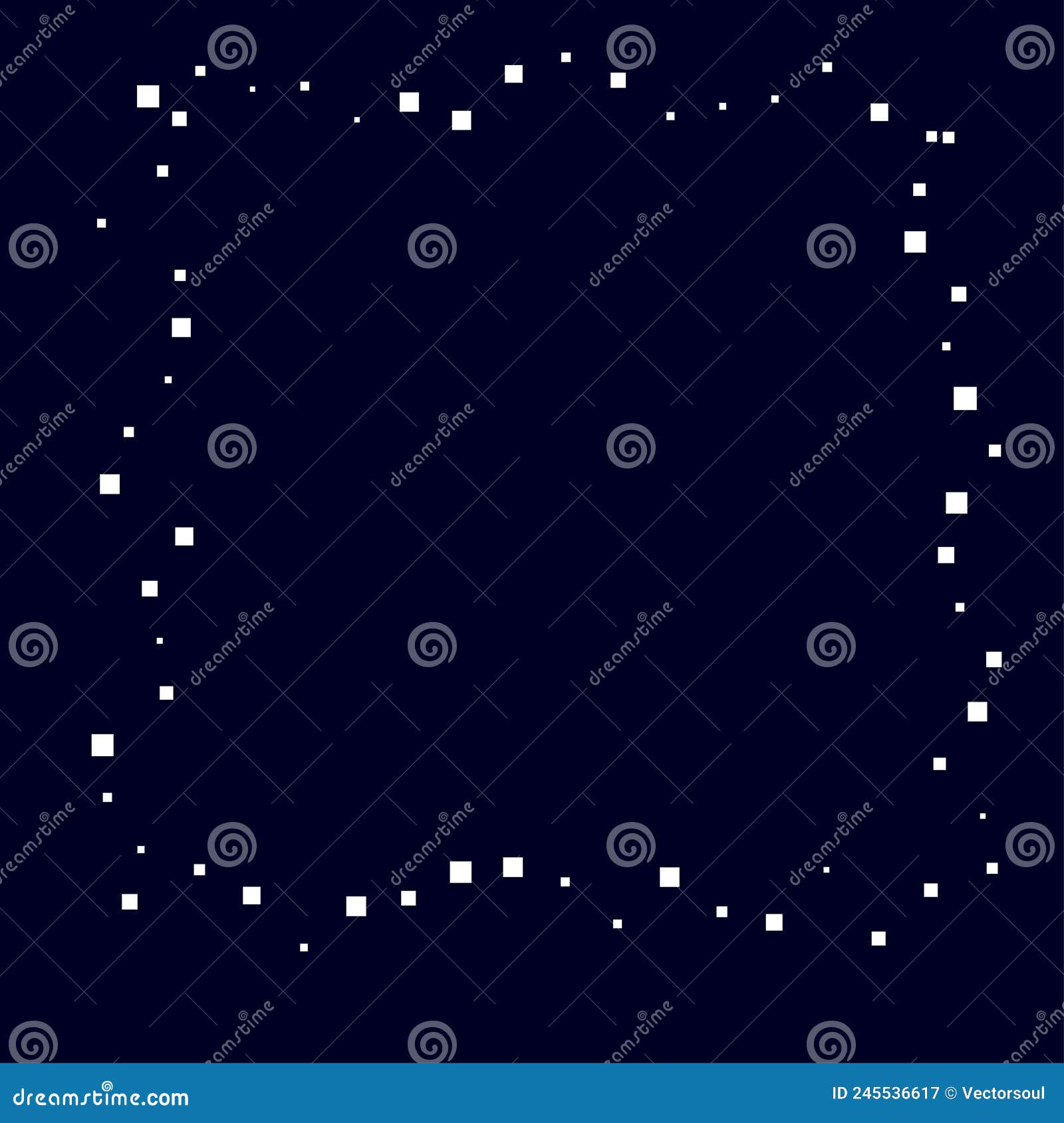 Squares Random, Scattered Shapes Element Stock Vector - Illustration of ...