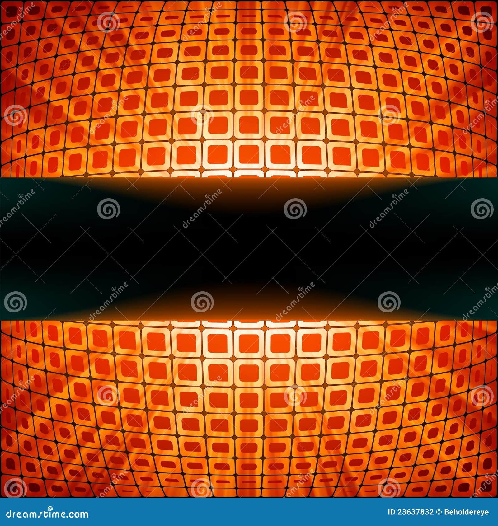 Squares with Red Fire Flare Burst. EPS 8 Stock Vector - Illustration of ...