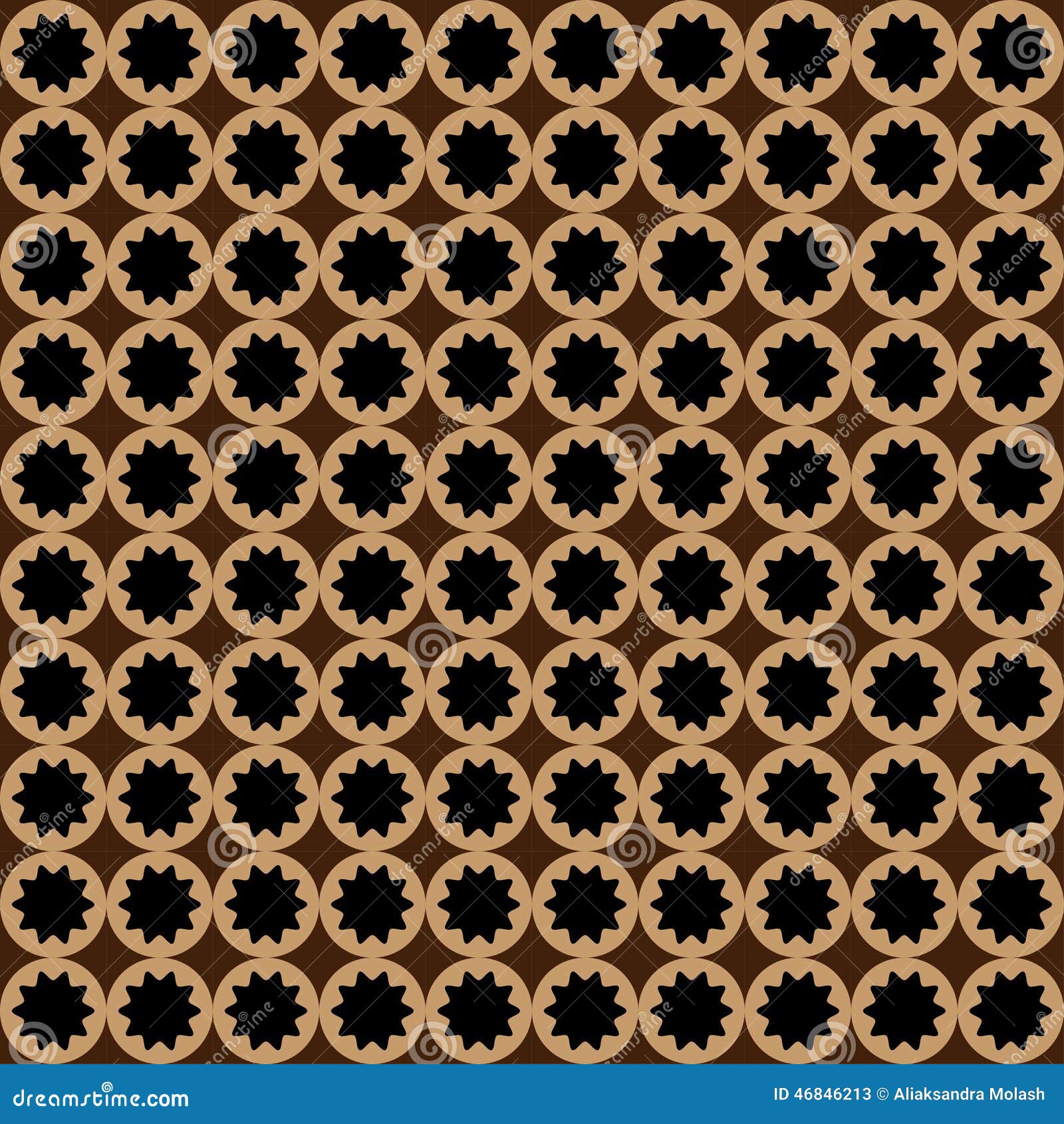 Squares Seamless Pattern Brown Colors Stock Vector - Illustration of ...