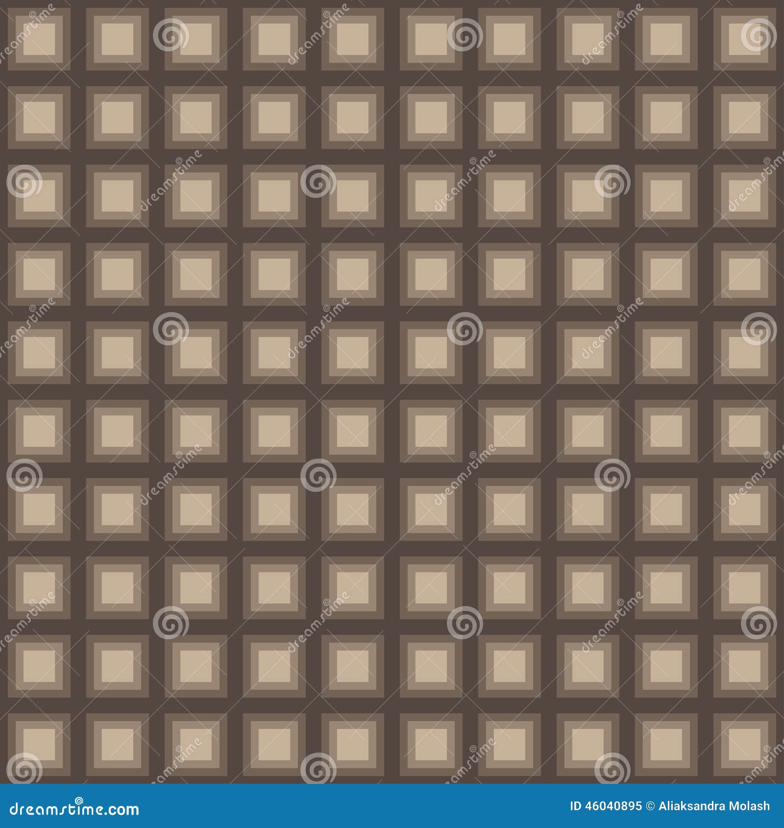 Squares Seamless Pattern Light Brown Colors Stock Vector - Illustration ...