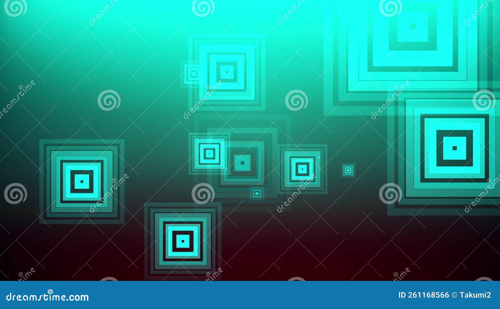 Squares Spring Up on a Colorful Background Stock Footage - Video of ...