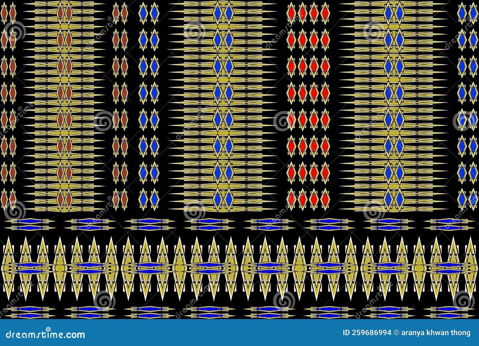 The Squares are Stacked Together in a Multicolored Fabric Pattern, a ...
