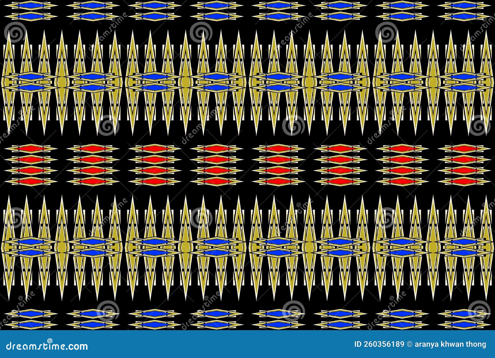 The Squares are Stacked Together in a Multicolored Fabric Pattern, a ...